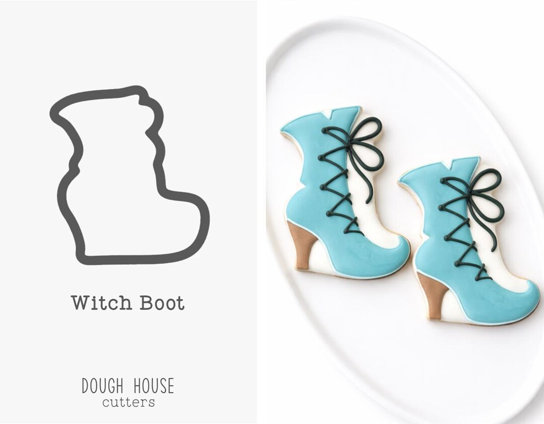 Witch Boot Cookie Cutter - Etsy