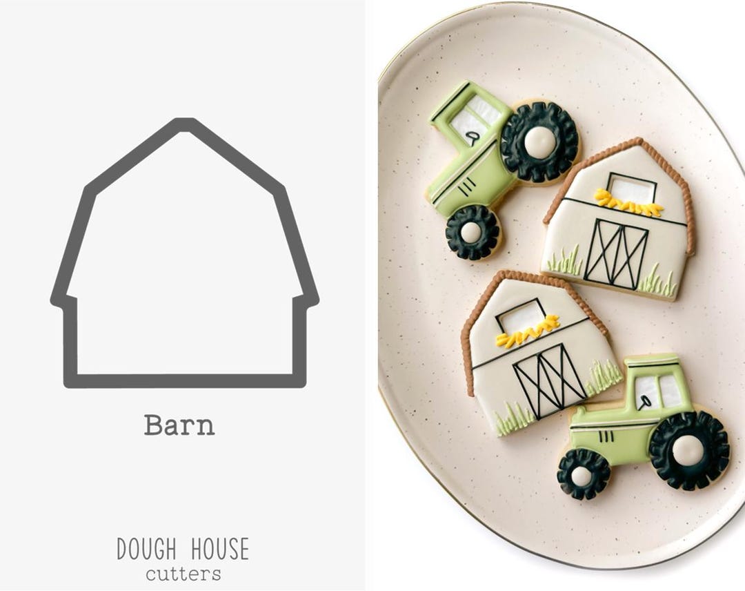 Barn Cookie Cutter - Etsy