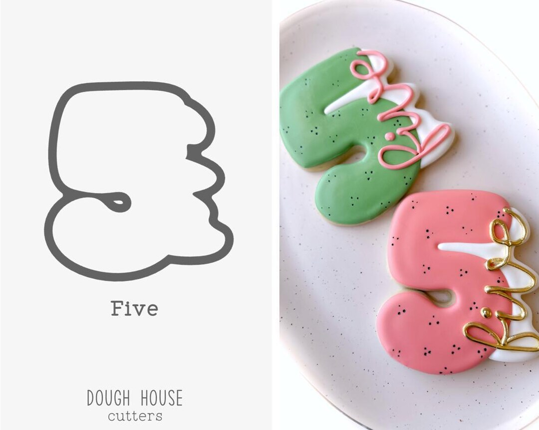 Five Cookie Cutter - Etsy