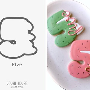 Five Cookie Cutter - Etsy