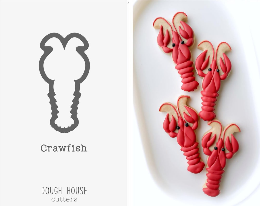 Crawfish Cookie Cutter - Etsy