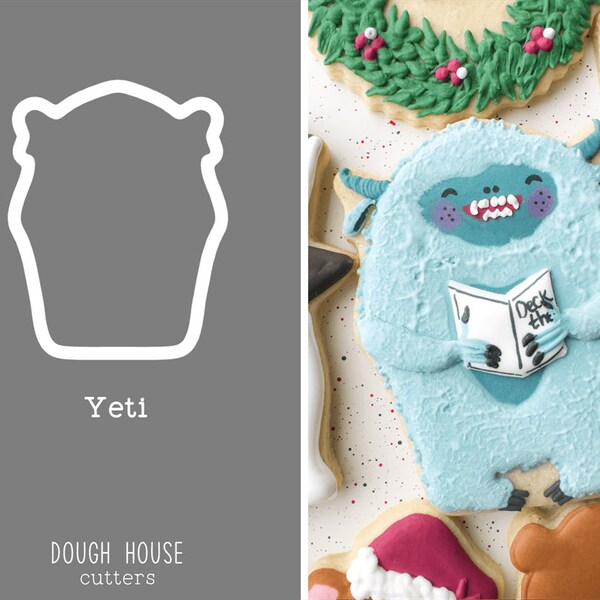 Yeti Cookie Cutter - Etsy