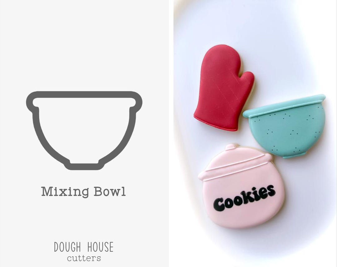 Mixing Bowl Cookie Cutter - Etsy
