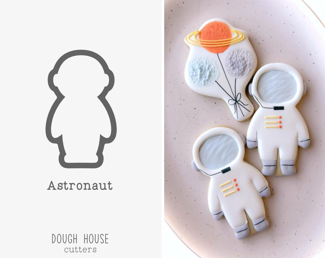 Astronaut Cookie Cutter - Etsy