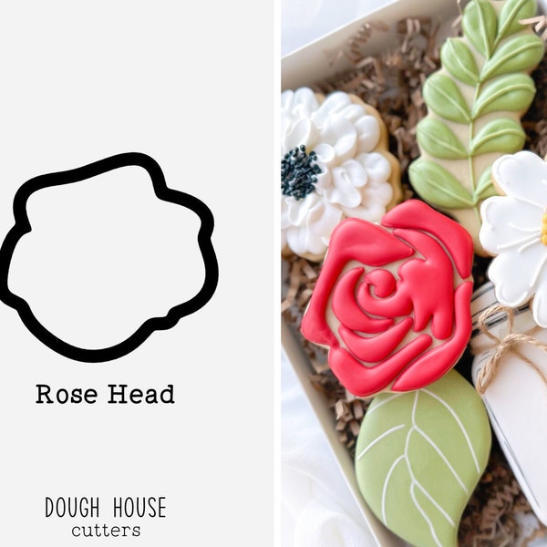 Rose Cookie Cutter - Etsy