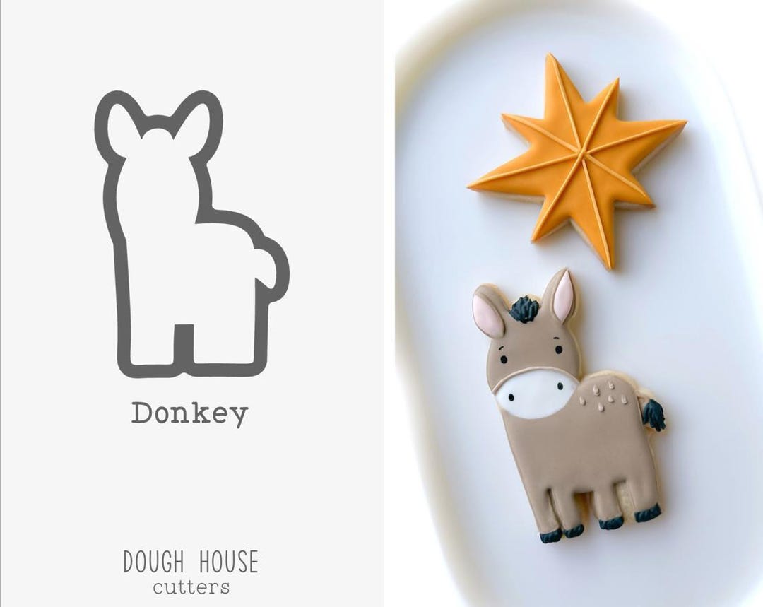 Donkey Cookie Cutter - Etsy