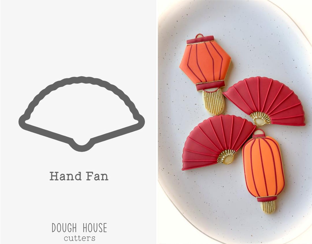 Hand Fan Cookie Cutter - Etsy
