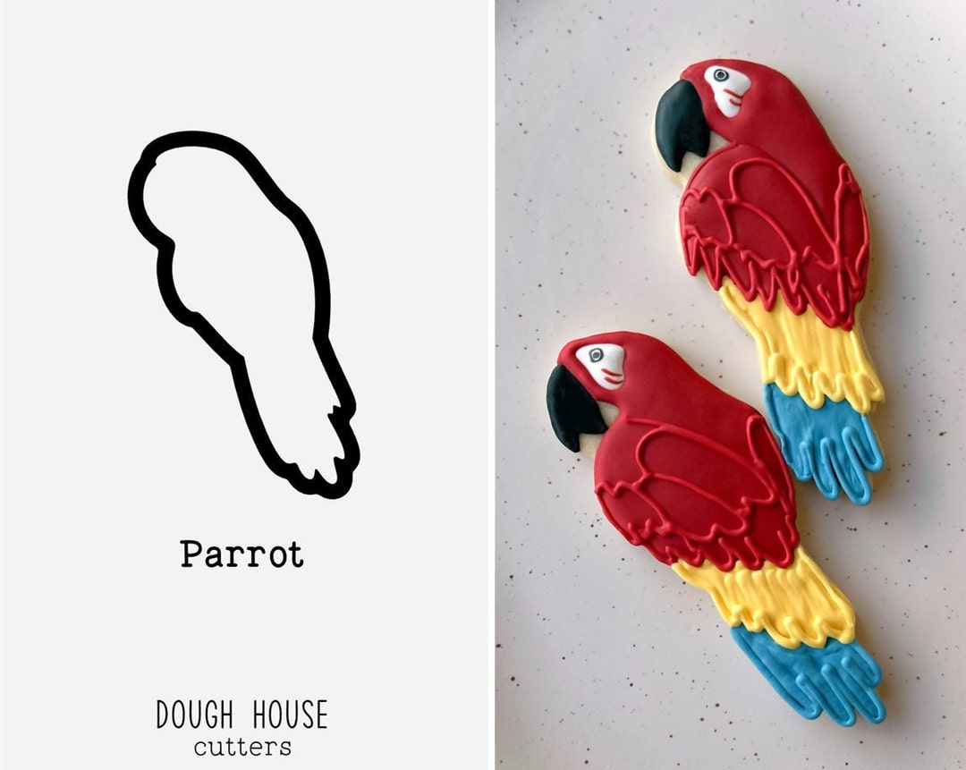 Parrot Cookie Cutter - Etsy