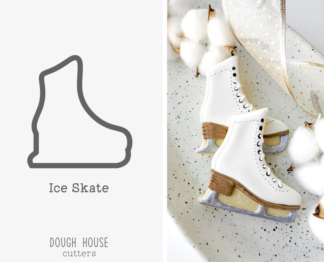 Ice Skate Cookie Cutter - Etsy