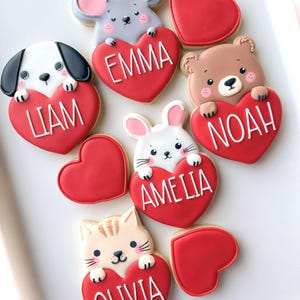 Cat W/heart Cookie Cutter - Etsy