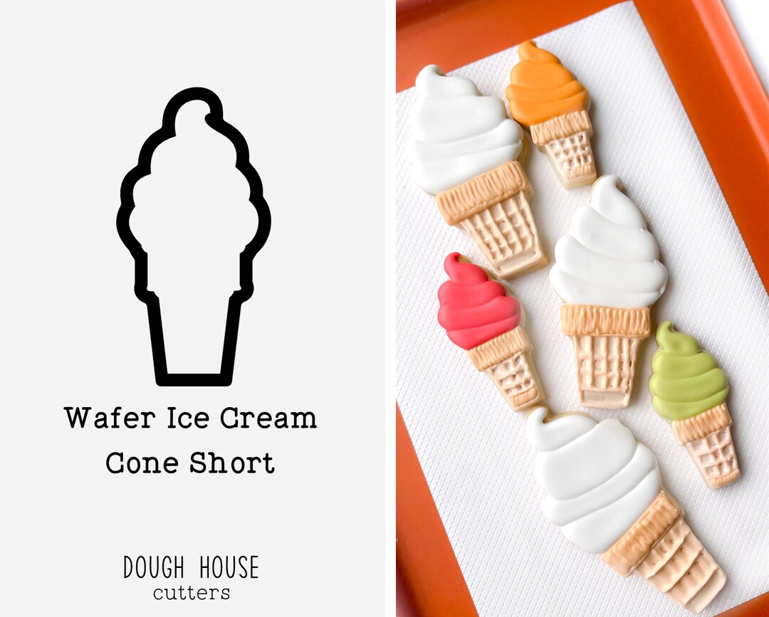 Wafer Ice Cream Cone Short - Etsy