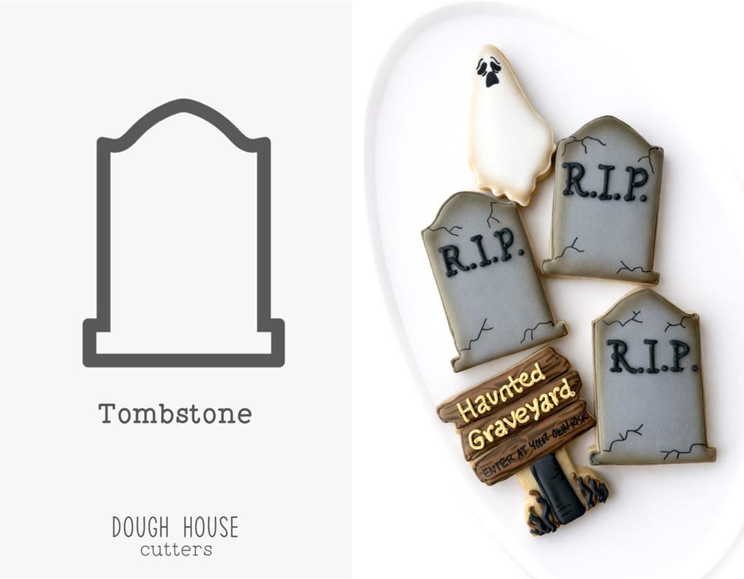 Tombstone Cookie Cutter - Etsy