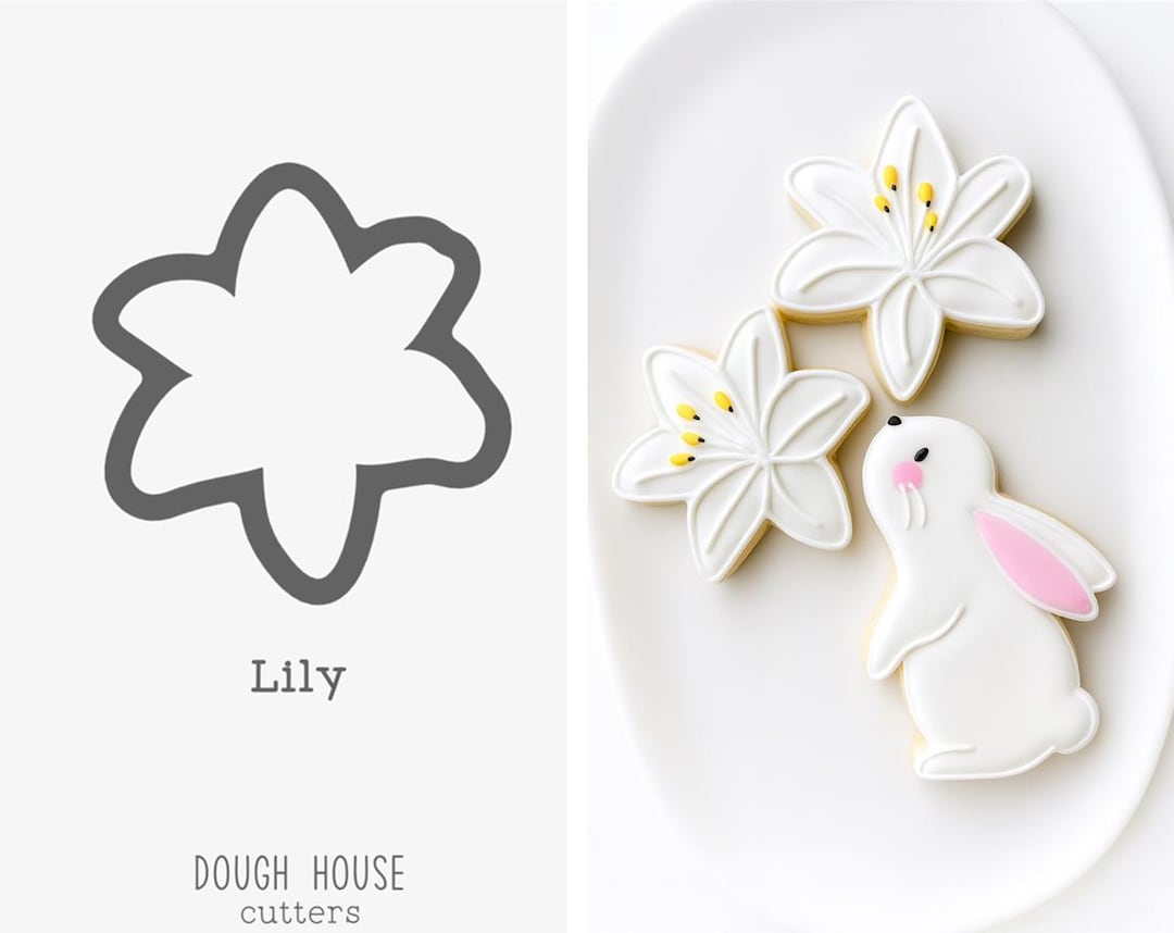 Lily Cookie Cutter - Etsy