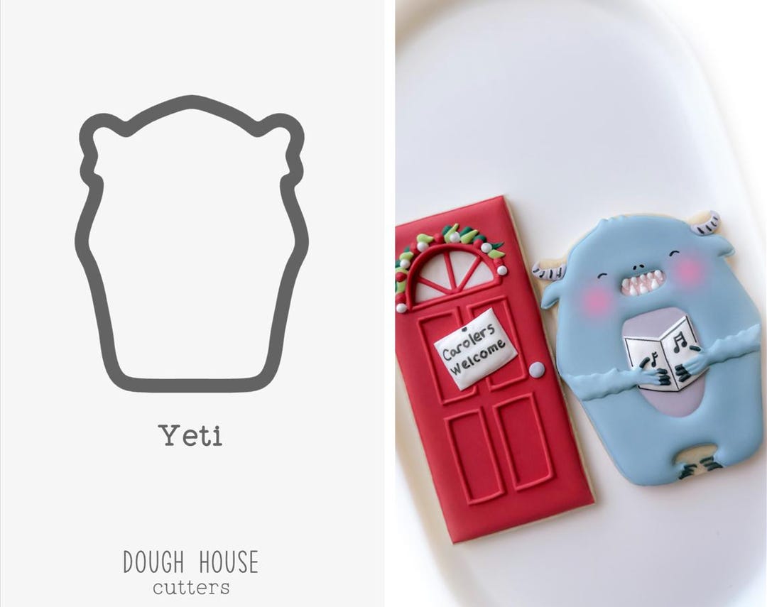 Yeti Cookie Cutter - Etsy