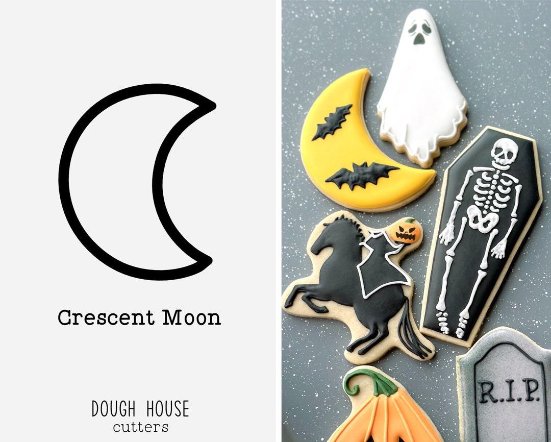Crescent Moon Cookie Cutter - Etsy