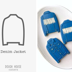 Denim Jacket Cookie Cutter - Etsy