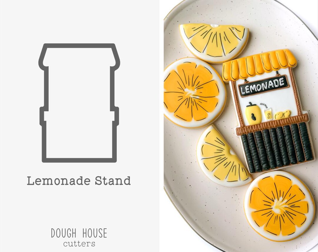 Lemonade Stand Cookie Cutter - Etsy