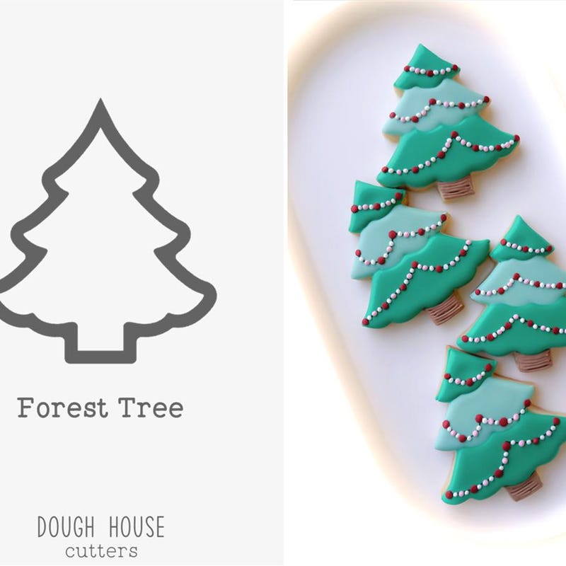 Tree Cookie Cutter - Etsy