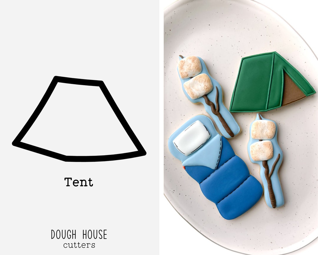 Tent Cookie Cutter - Etsy