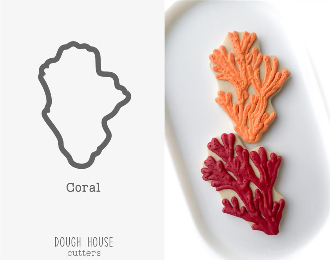 Coral Cookie Cutter - Etsy