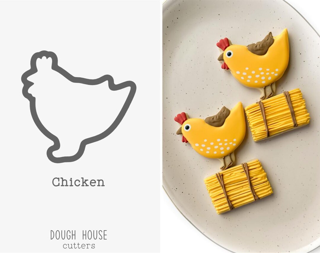 Chicken Cookie Cutter - Etsy