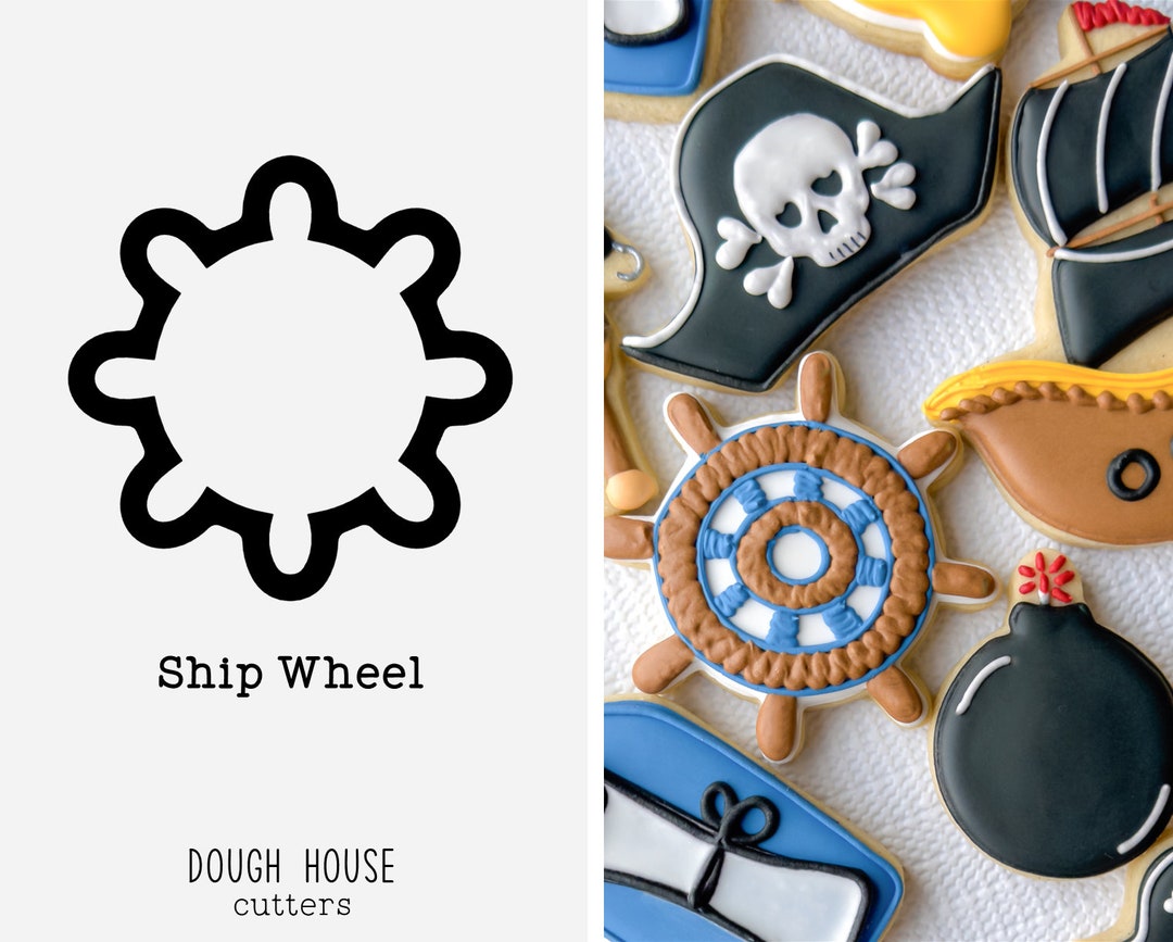 Ship Wheel Cookie Cutter - Etsy