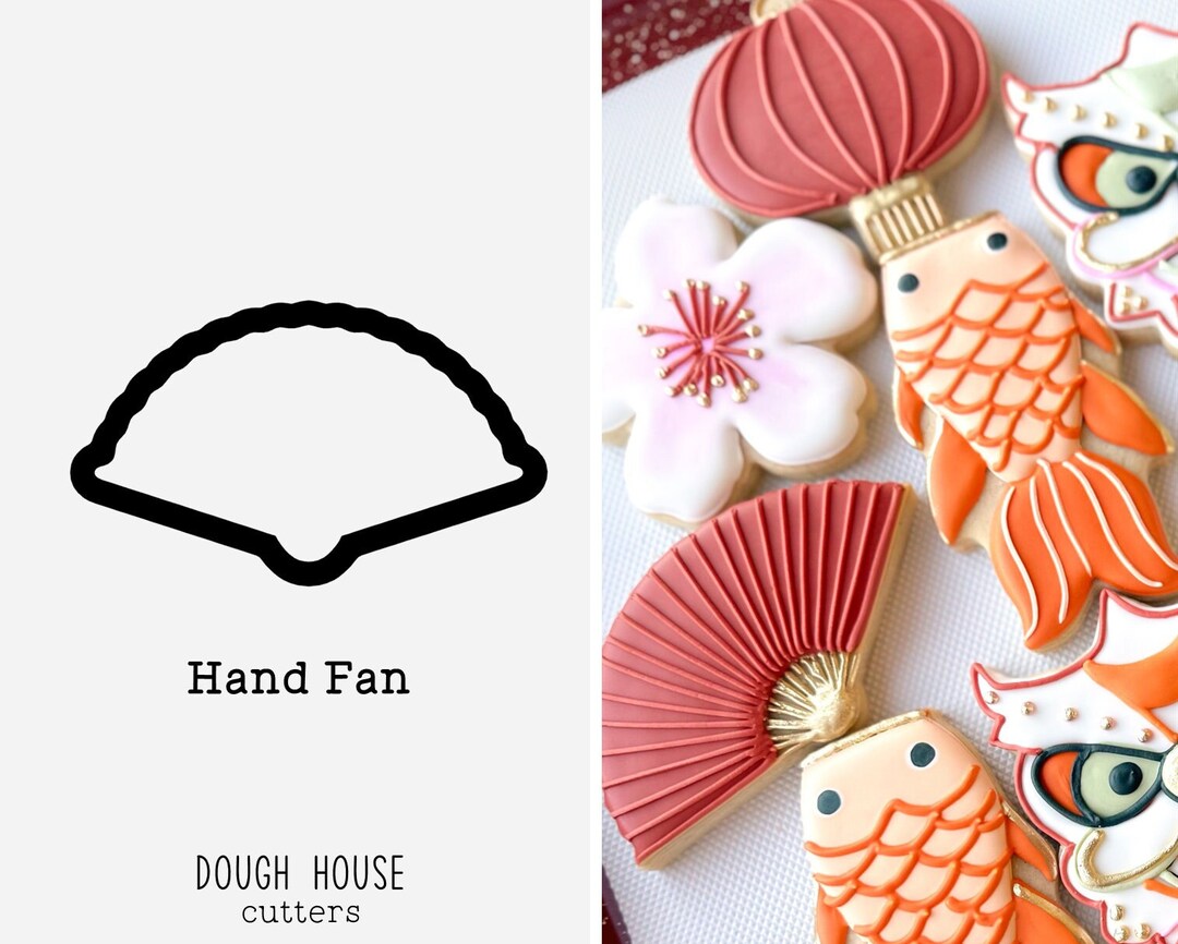 Hand Fan Cookie Cutter - Etsy