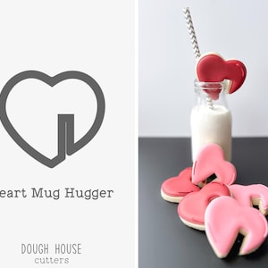Heart Mug Hugger Cookie Cutter - Etsy