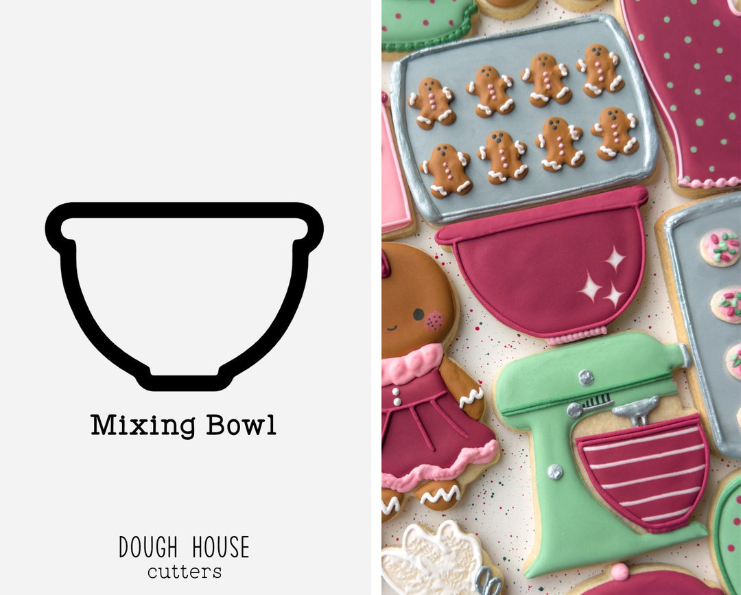 Mixing Bowl Cookie Cutter - Etsy