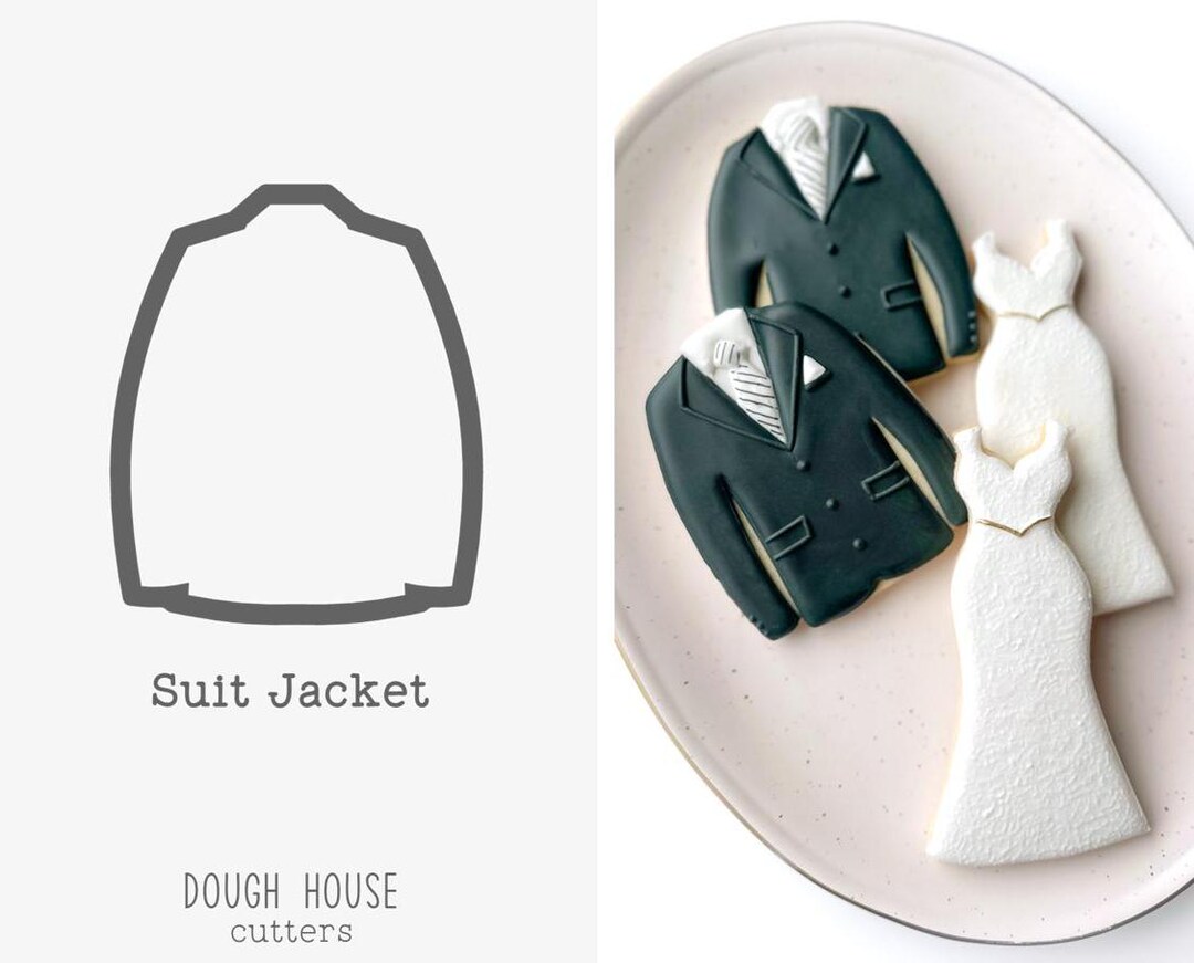 Suit Jacket Cookie Cutter - Etsy