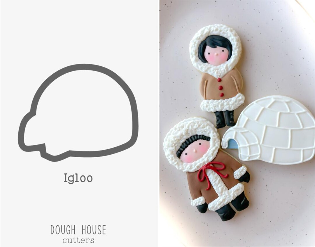 Igloo Cookie Cutter - Etsy