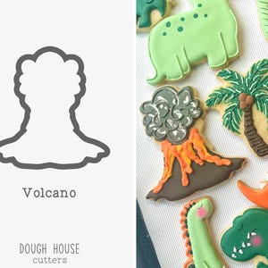 Volcano Cookie Cutter - Etsy