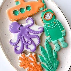 Deep Sea Diver Cookie Cutter - Etsy
