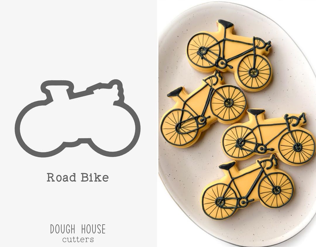 Road Bike Cookie Cutter - Etsy