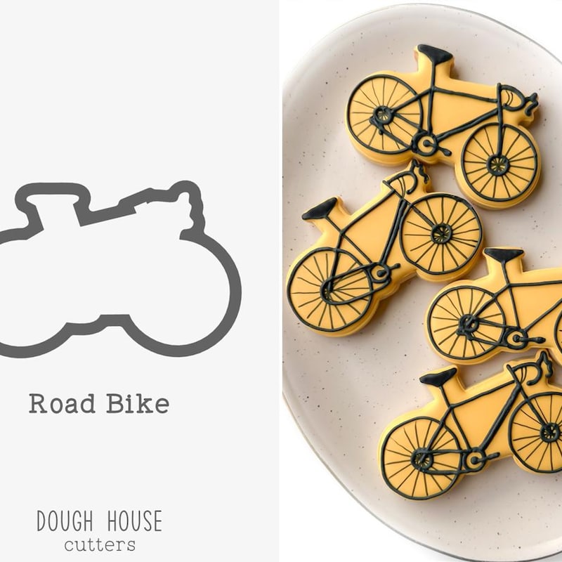 Bicycle Cookies - Etsy