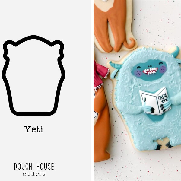 Yeti Cookie Cutter - Etsy