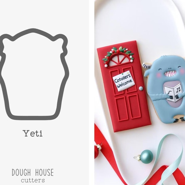 Yeti Cookie Cutter - Etsy