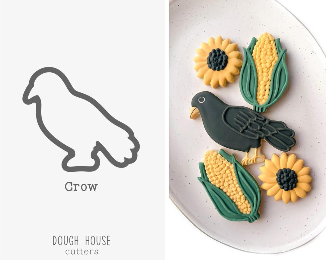 Crow Cookie Cutter - Etsy