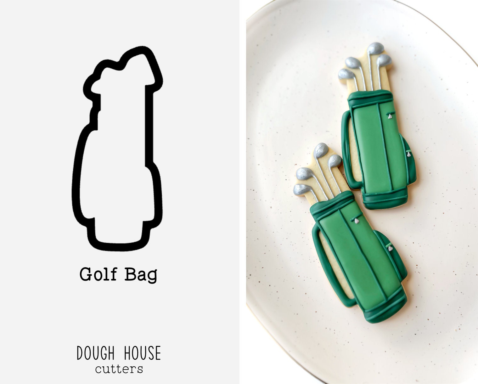 Golf Bag Cookie Cutter - Etsy