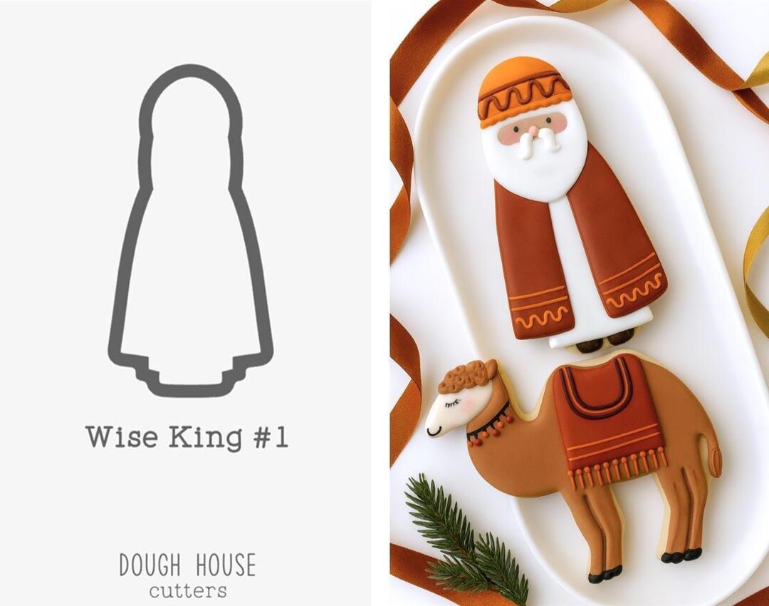 Wise King #1 Cookie Cutter - Etsy