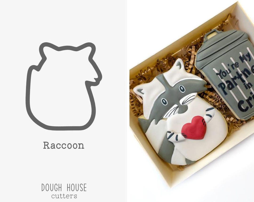 Raccoon Cookie Cutter - Etsy