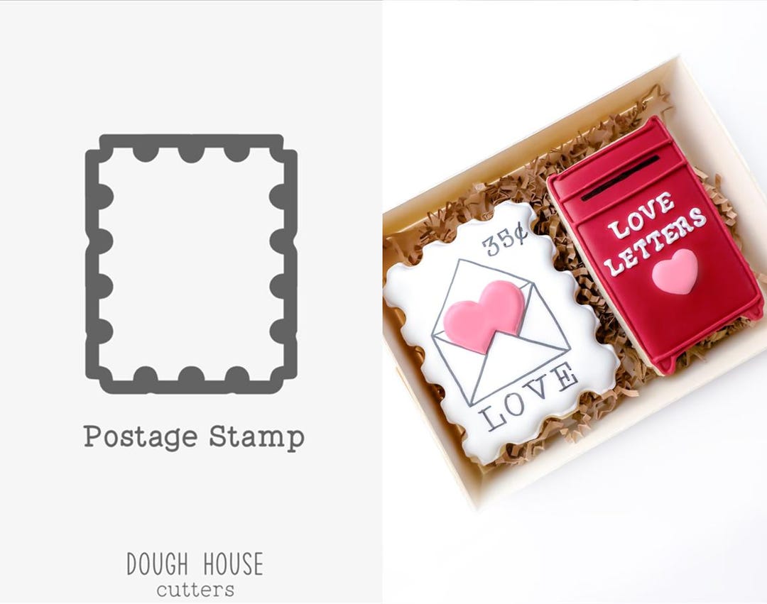 Postage Stamp Cookie Cutter - Etsy
