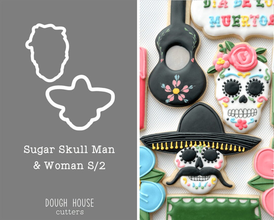 Sugar Skull Man & Woman S/2 - Etsy