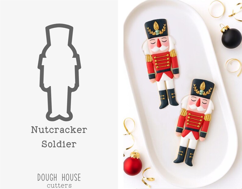 Nutcracker Soldier Cookie Cutter - Etsy