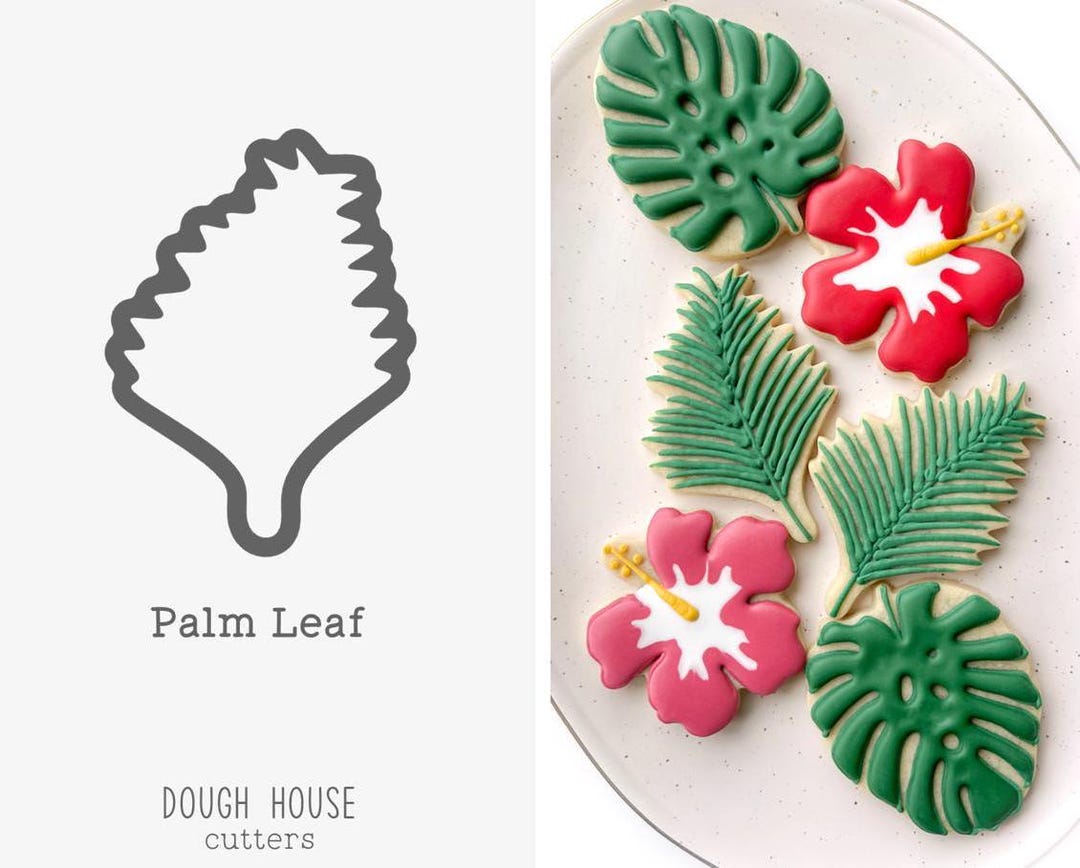 Palm Leaf Cookie Cutter - Etsy