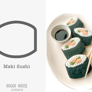 Maki Sushi Cookie Cutter - Etsy