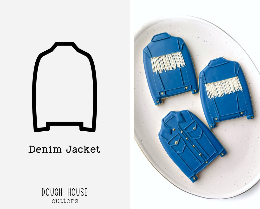 Denim Jacket Cookie Cutter - Etsy
