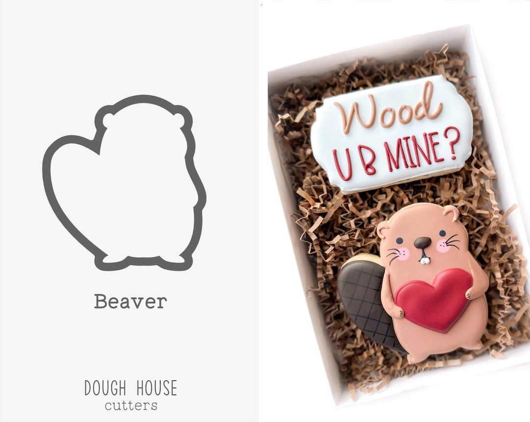 Beaver Cookie Cutter - Etsy