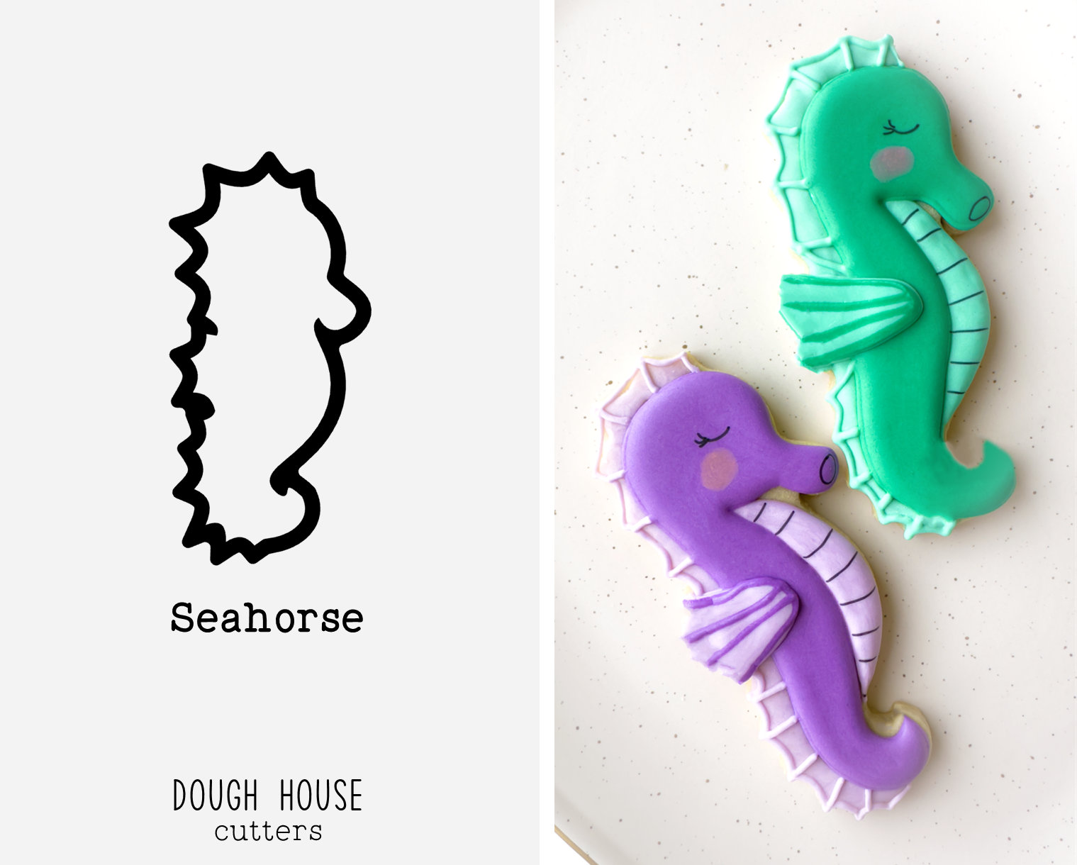 Seahorse Cookie Cutter - Etsy