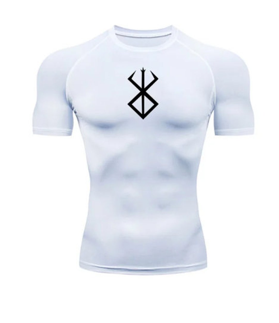 Summer Running T-shirt Men Short Sleeve Compression Shirt Gym Sports ...